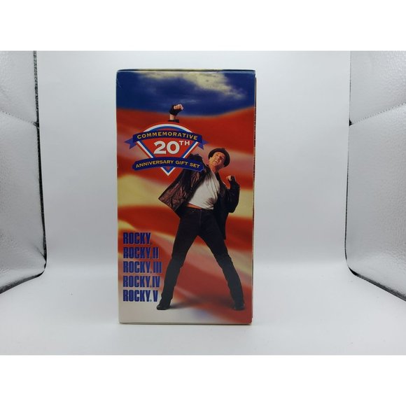 Rocky | Media | Rocky Vhs Set Sylvester Stallone 2th Anniversary Rocky ...